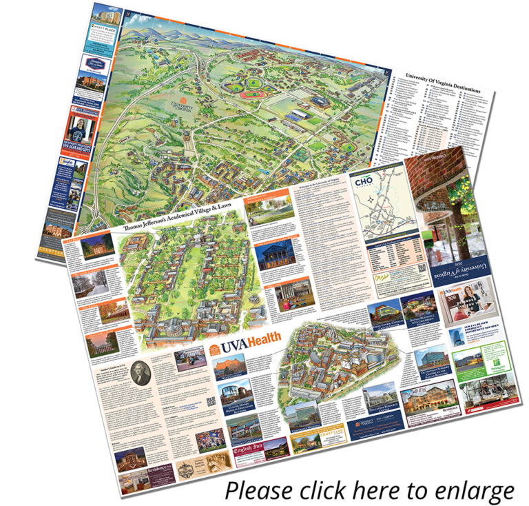 UVA Visitor Guide and Map – City Select